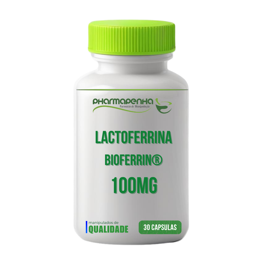 Bioferrin® 100mg - Lactoferrina de Alta Pureza 30 Cápsulas ...