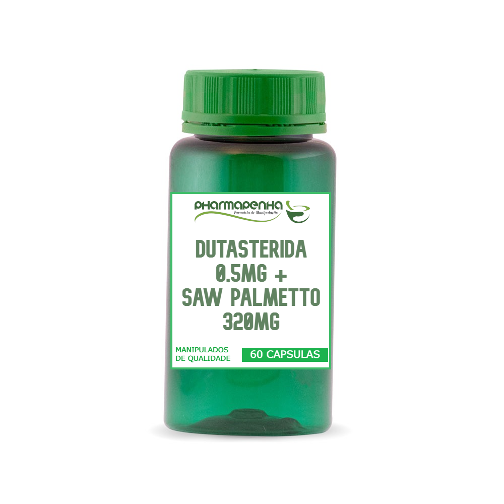 Dutasterida 0,5mg + Saw Palmetto 320mg 60 Cápsulas – Pharmapenha ...