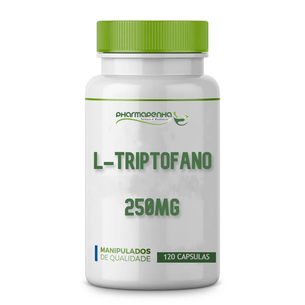 L-Triptofano 250Mg 120 Cápsulas – Pharmapenha | Farmácia de Manipulação